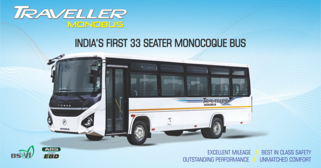 Force Motors- Force Monobus | Traveller Monoobus | Monobus | Buy New ...
