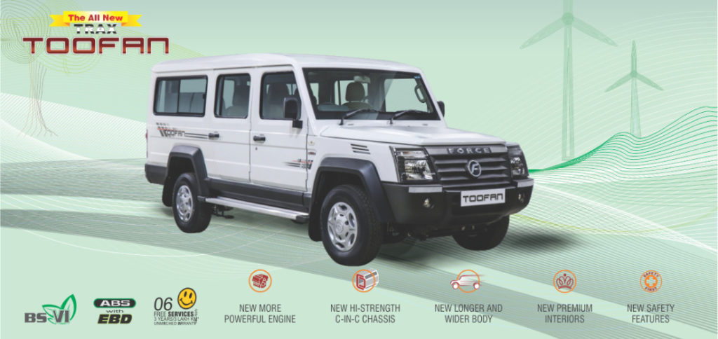 Force - Trax Toofan BS6.2 | Force Toofan | New Mobile Toofan | Toofan ...