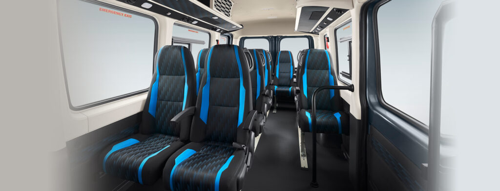 Urbania Showroom | Traveller, School bus, Urbania, Ambulance, Toofan ...